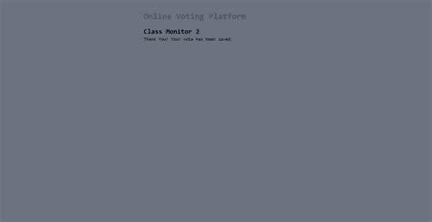Github Yash Learneronline Voting Platform
