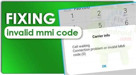 Methods To Fix MMI Code Error Connection Problem Android
