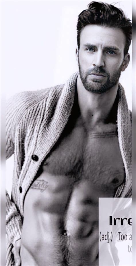 Hairy Hunks Hairy Men Bearded Men Capitan America Chris Evans Chris