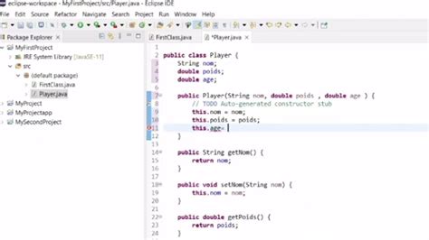 Comment Créer Une Première Application Java Sur Eclipse Youtube