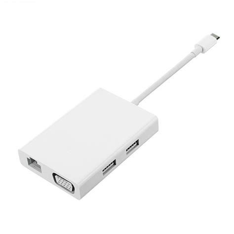 Адаптер-хаб Xiaomi Mi USB-C to VGA and Gigabit Ethernet Multi-Adapter ...