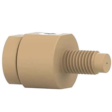 Idex Nonmetallic Inline Check Valve Inlet 1 Psi 0 02 Id 1 4 28 F
