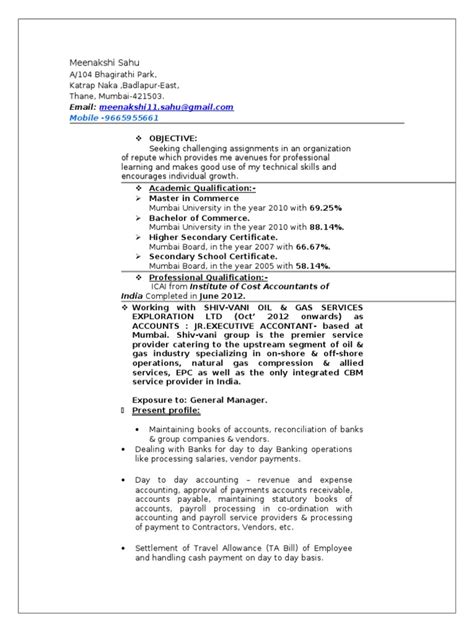 Cv Meenakshi Pdf Mumbai Accounting
