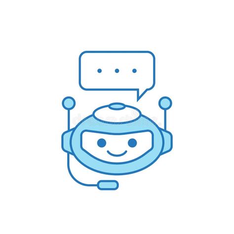 Chatbot Icon Or Virtual Assistant Icon Design With Bubble Speech And