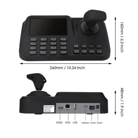 Onvif Compatible Ip Ptz Joystick Hikvision Office Surveillance Camera