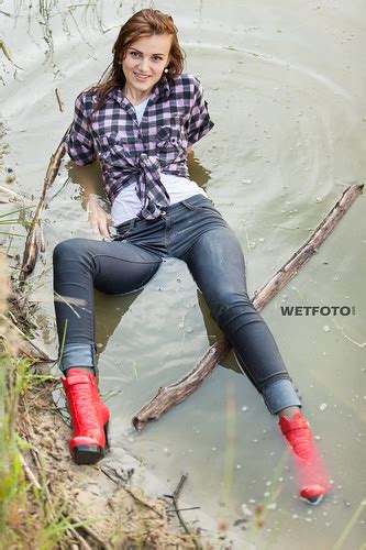 Wet Tight Jeans And Shoes All Photos Are Here Wetfoto Flickr