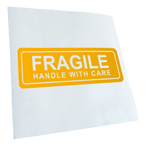 Fragile Handle With Care Aufkleber Sticker 25 Farben Neon Matt Eur 5