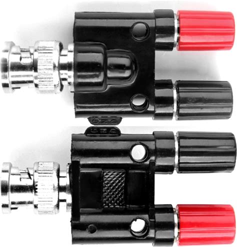 Buy CESS BNC Male Plug To 2X 4mm Dual Banana Female Jack Socket Binding