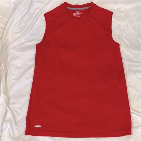 Athleta Shirts And Tops Athleta Red Tank Top Poshmark