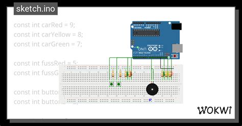 Ampel Wokwi ESP32 STM32 Arduino Simulator