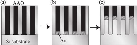 Schematic Drawing Of Sample Preparation Procedure Of Vertical Epitaxial