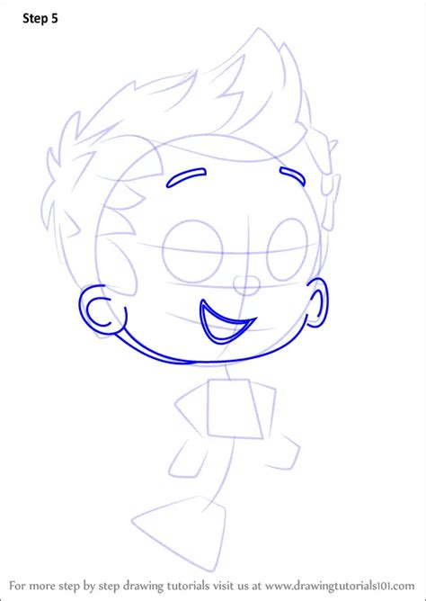 How To Draw Gil From Bubble Guppies Bubble Guppies Step By Step DrawingTutorials Com