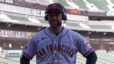 SF Giants On NBCS On Twitter Blake Sabol Hit His First MLB Home Run