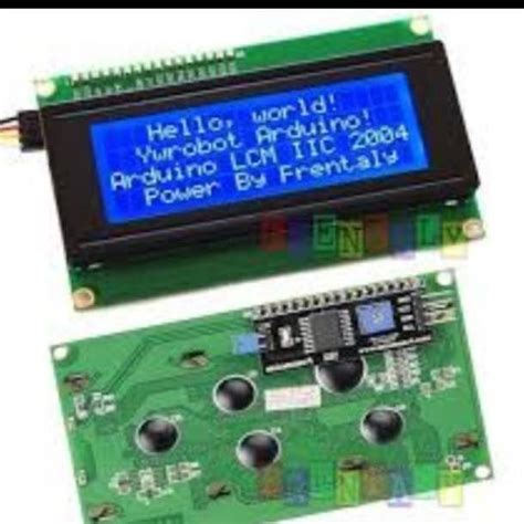 Jual Lcd 2004 20x4 I2c Blue Biru Display Lcd Arduino Uno R3 Nano Mega