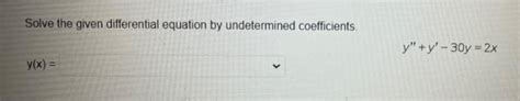 solved solve the given initial value problem y x y 4y