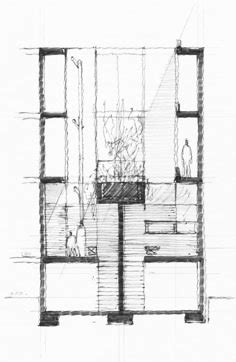 断面図 手書きのアイデア 29 件 建築スケッチ 建築パース 建築図面