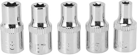 Buy Rase 11pc Female E Torx Star Socket Set Rail E4 E20 External Star