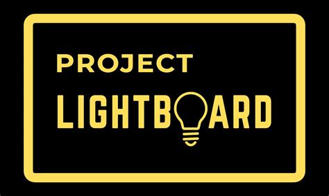 Secondary Science Physics — Project Lightboard