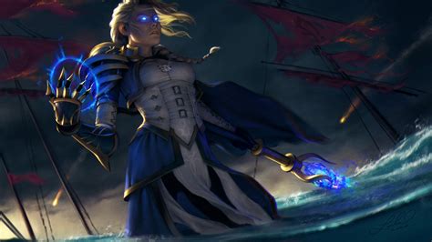 Hots Jaina Warcraft Art World Of Warcraft Elves Fantasy