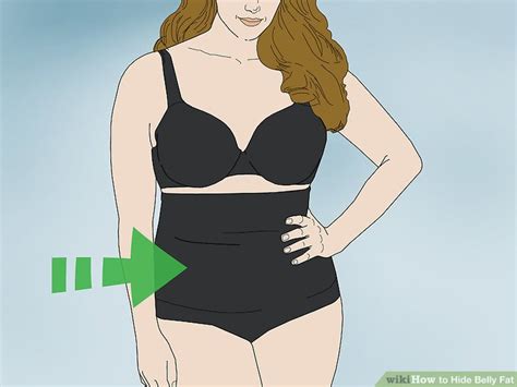 Ways To Hide Belly Fat WikiHow