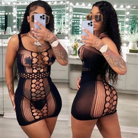 Vestido De Lencer A Ntima Para Mujer Ropa Interior Sexy Calada Mallas