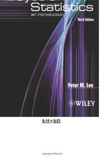 Bayesian Statistics An Introduction BooksRun