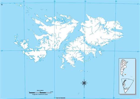 Mapa Para Imprimir De Las Islas Malvinas Mapa De Relieve De Las Islas