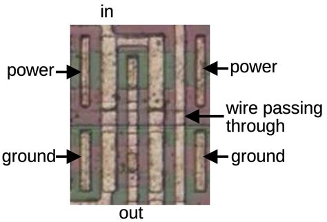 Reverse Engineering CMOS Illustrated With A Vintage Soviet Counter Chip