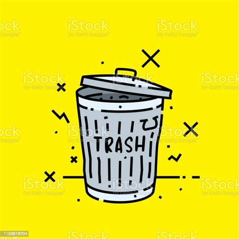 오래 된 쓰레기 수 아이콘 0명에 대한 스톡 벡터 아트 및 기타 이미지 0명 강철 금속 Istock