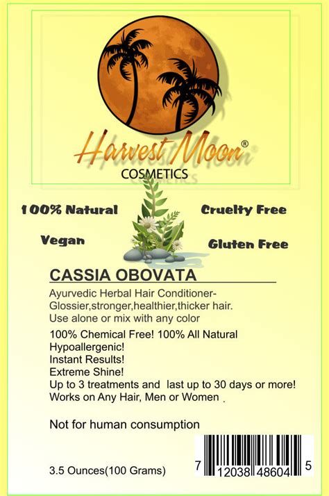 Pure Natural Cassia Obovata Let Your Hair Shine