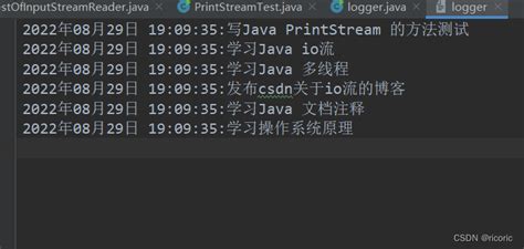 Java 文件操作常用io流方法解读ricoda 博客 Csdn博客