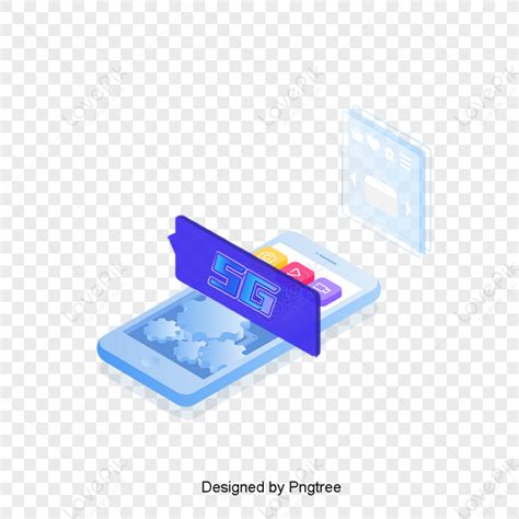 현대 3차원 4g 이동 전화 일러스트 네트워크 장치디지털소매 Png 일러스트 무료 다운로드 Lovepik