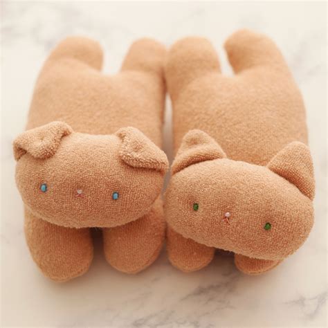 프롬리얼 Diy 키트 귀여움 폭팔 고양이 인형 만들기 손목 쿠션 초보자 동영상 설명 기본 바느질법 위시버킷