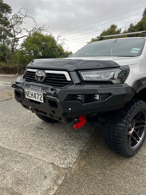 toyota hilux tomahawk bullbar 2016 2019 pre facelift models