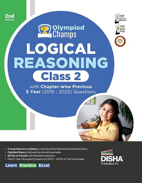 Olympiad Champs Logical Reasoning Class 2 With Chapter Wise Previous 5 Year 2018