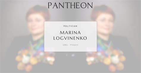 Marina Logvinenko Biography Pantheon