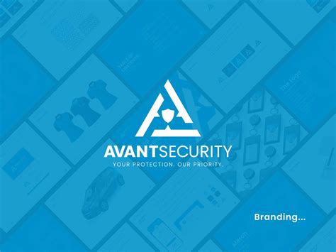 Avant Security Brand Identity Guidelines Brand Book On Behance