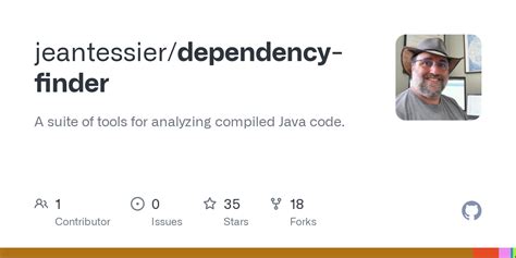Github Jeantessierdependency Finder A Suite Of Tools For Analyzing