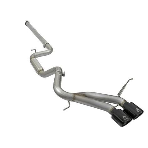 Afe Takeda 3in Ss Exhaust Cat Back 13 16 Ford Focus St 20l Black Tips