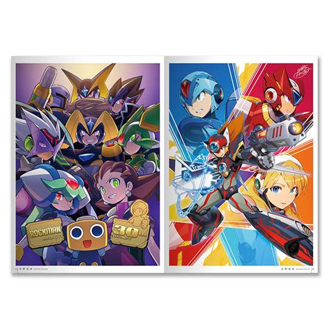 Rockman Corner E Capcom Rockman 30th Anniversary Artbook And Artwork