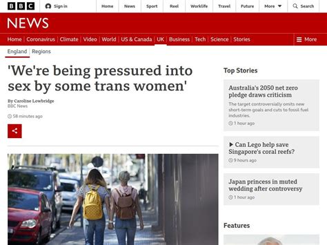 Were Being Pressured Into Sex By Some Trans Women Some Lesbians Say
