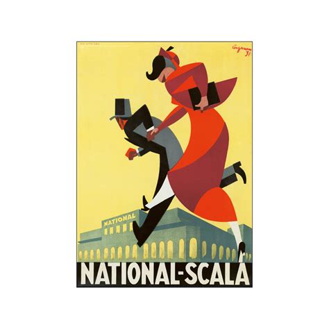 National Scala B2c Poster And Frame