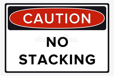 Do Not Stack Packaging Symbol Sign And Label Indicating That Items
