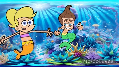 Cindy And Jimmy As Mermaids Fop Style By Christhemerfolkguy On Deviantart
