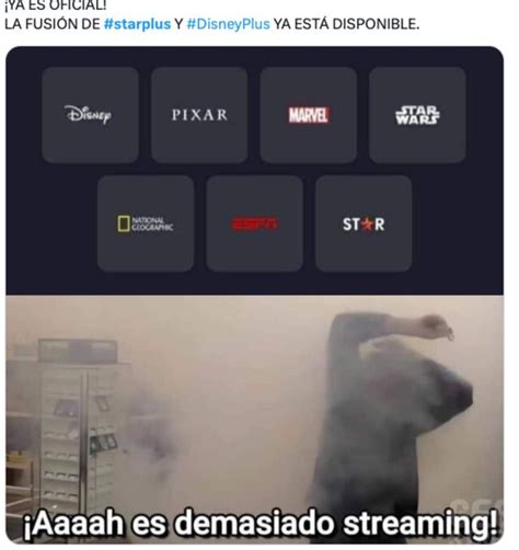 Los Memes Que Inspiró La Fusión De Disney Plus Con Star Plus En México