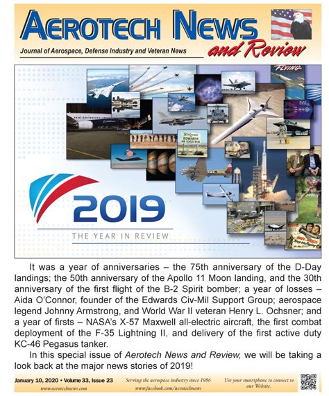 Aerotech News Digital Edition January 10 2020 Aerotech News And Review