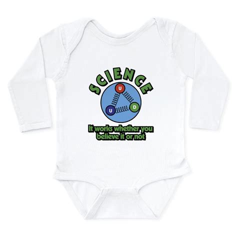 Cafepress Science It Works Wheth Long Sleeve Infant Bodysuit Long