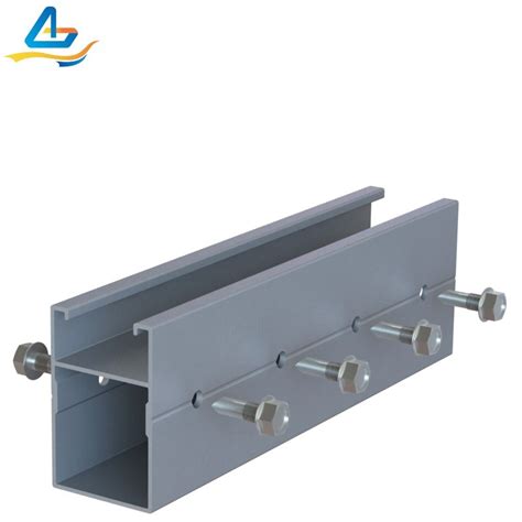 Mounting Structure Solar Rail Connector For Aluminium Mounting Solar