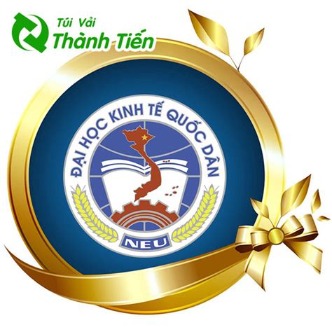 Tải Logo Đại Học Kinh Tế Quốc Dân NEU Miễn Phí Túi Vải Thành Tiến