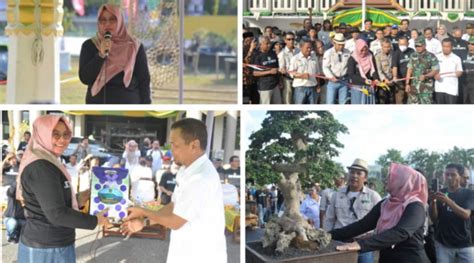 Wabup Sumbawa Buka Secara Resmi Event Pameran Dan Kontes Bonsai Tingkat Nasional Pulau